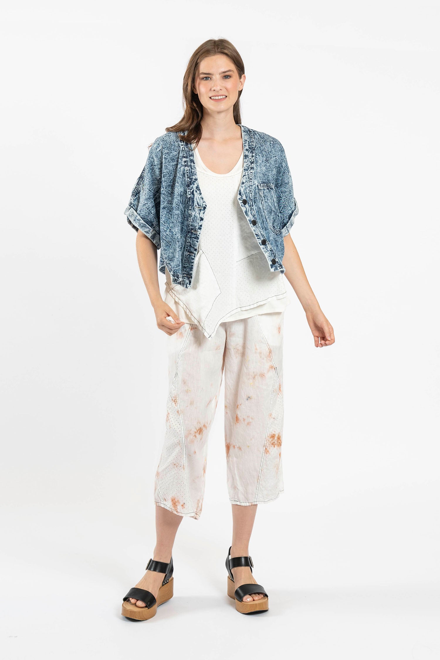 Harper Crop Jacket | Cynthia Ashby